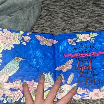 NLT Inspire Bible Journal Gift for Yourself, Mom, Friend, Sister, Wife ...