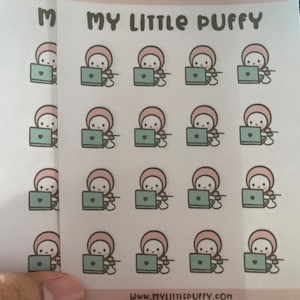 Kawaii Digital Planner/ One Month Digital Planner/ Undated Digital ...