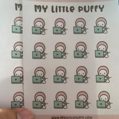 Kawaii Digital Planner/ One Month Digital Planner/ Undated Digital ...