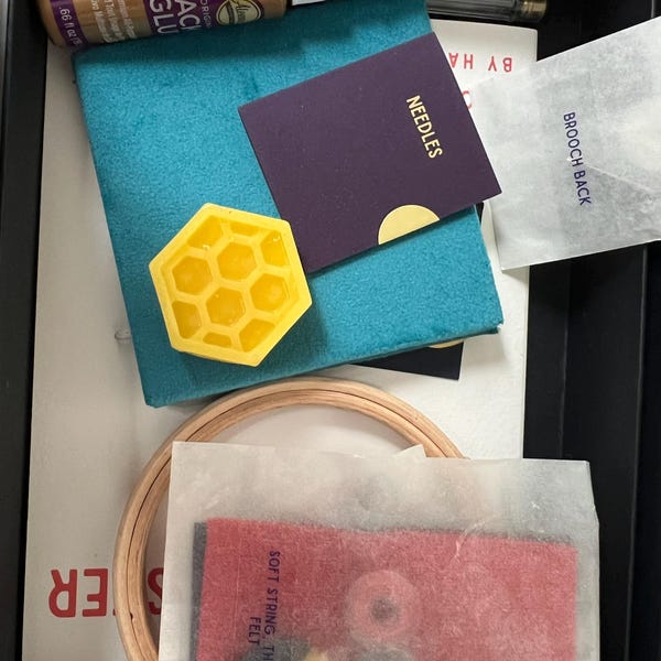 Small Goldwork Letter Pin - Etsy UK