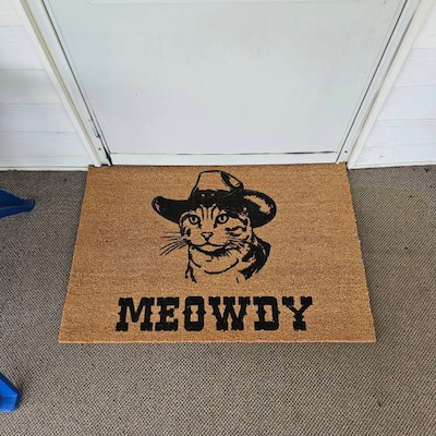 Welcome Mat, Housewarming Gift , Floral Gift, Closing Gift, Cool Gift ...