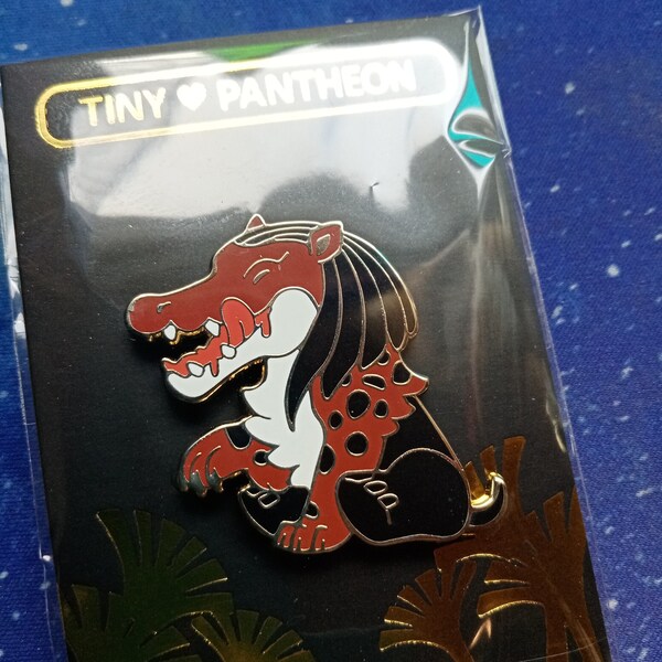 Tiny Pantheon AMMIT ENAMEL PIN. Cute Ancient Egyptian Mythological ...