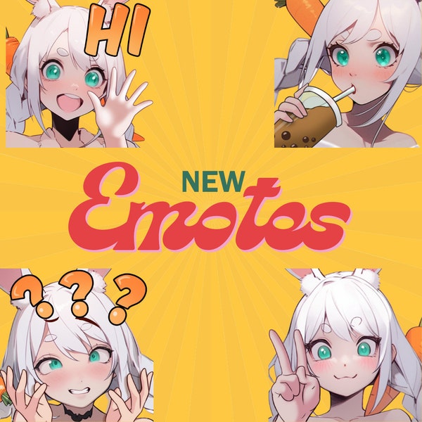 Twitch Emotes, Discord Emotes, Animated Emotes, Streamer Wolf Emotes ...
