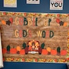 Happy Turkey Day - Fall - Thanksgiving - Bulletin Board Kit - Etsy