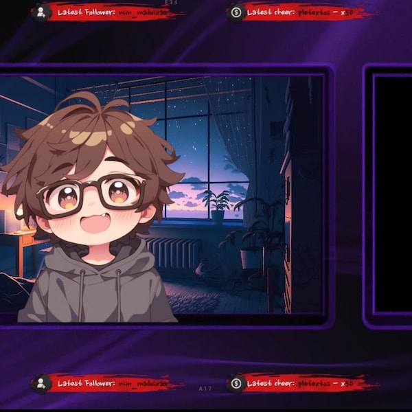 13 Twitch Emotes Cat Set - Skeleton Kitty Decor; Stickers Bundle, Pack ...