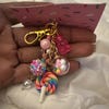 Candy Gumball Charm Sweet Sparkle Purse Dangle Cute Wallet Charm ...