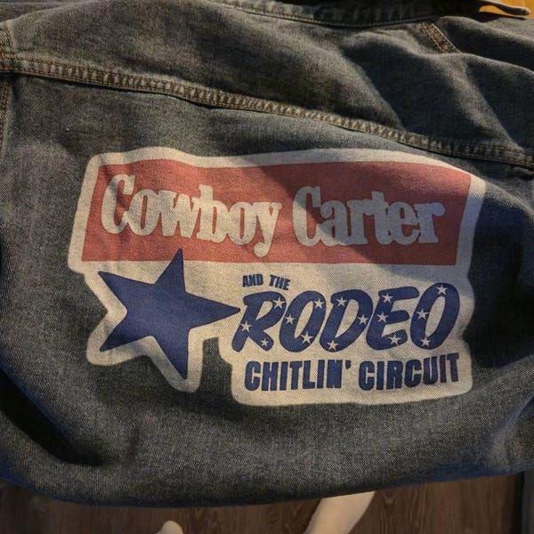 Retro Iron-on Patch|cowboy Carter Tour|cowboy Carter Merch|iron on ...