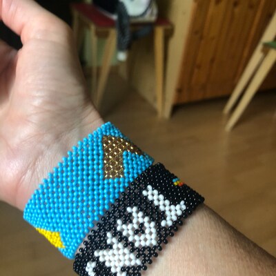 Kenya Flag Beaded Dining Table Mat African Beaded Dining - Etsy