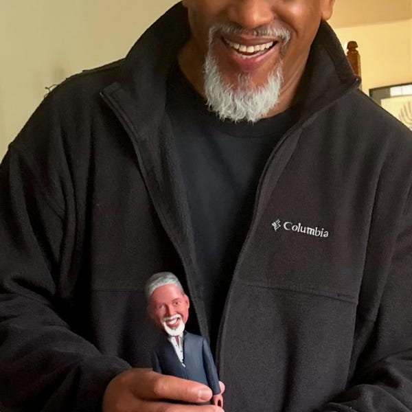 Custom Pilot Bobblehead, Personalized Bobble Head as Captain Retirement ...