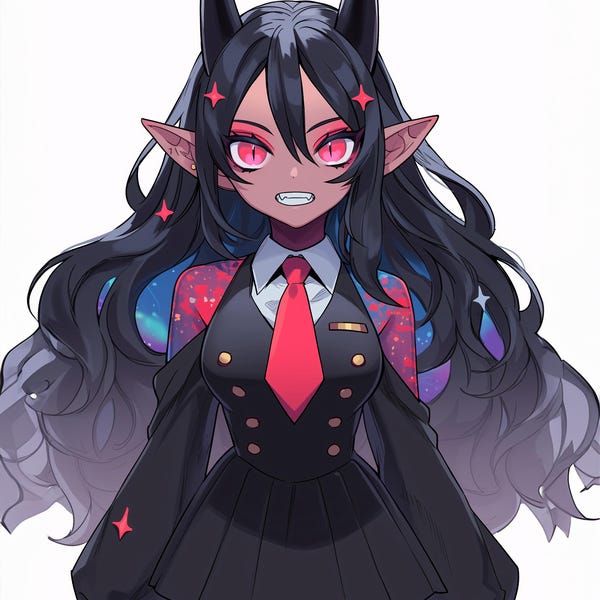 Unique 1/1 Fantasy Anime OC Adopt, Fursona, Character Design, Gaming ...