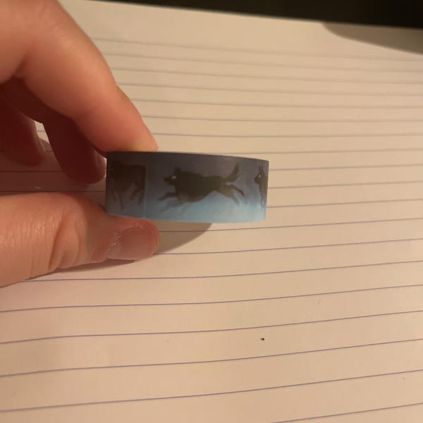 Wolf Pack 15mm Washi Tape, Halloween Washi Tape - Etsy