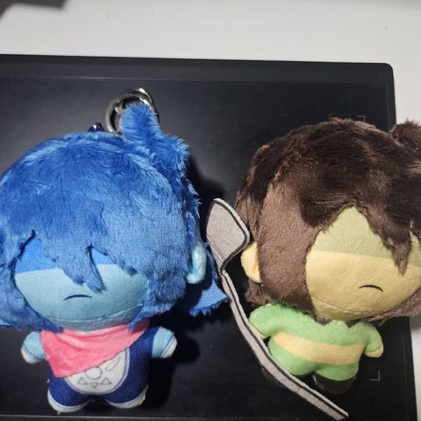 Deltarune Kris 10cm Plush ,chibi Kris Plushie ,gift for Deltarune Lover - Etsy