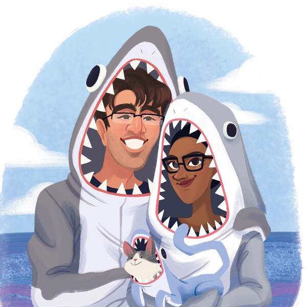 Custom Illustrated Avatar/ Icon - Etsy