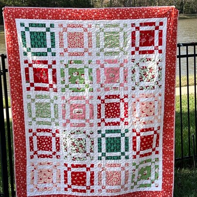 Country Flowers Digital PDF Quilt Pattern Wall Hanging Table - Etsy
