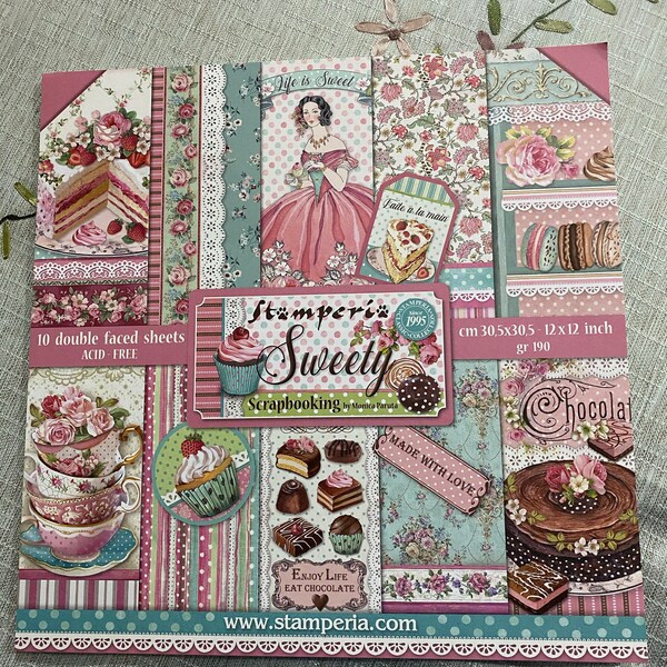 Stamperia Sea World Scrapbook Paper Pad 12x12 - Cardstock - Stamperia ...