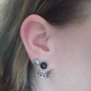 Gothic Ear Cuff Cuff Earring gothic Fake Cartilage ear - Etsy