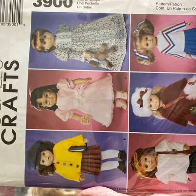 Kwik Sew K2921 2921 Sewing Pattern Inspired Doll Clothing 18 - Etsy