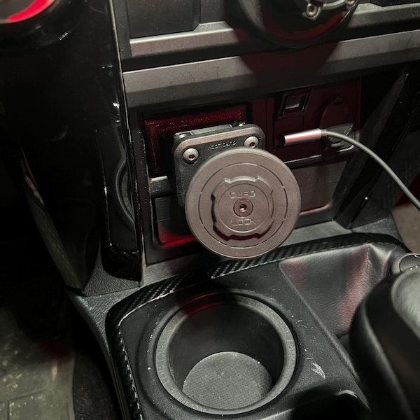 The "stubby Smash" Mount for 5th Gen 4runner Phone Mount W/basic Phone ...