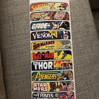 Custom Comic Books Divider Labels, Comic Labels, Comic Stickers ...