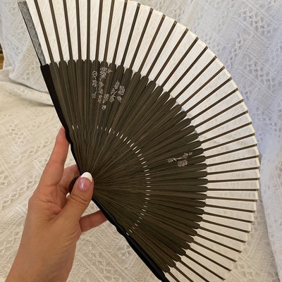 Handmade Japanese Paper Fan Japanese Vintage Uchiwa - Etsy