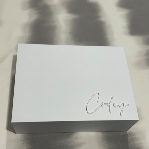 Custom Gift Box Decals / Name Labels / Personalised Labels / Bridesmaid ...