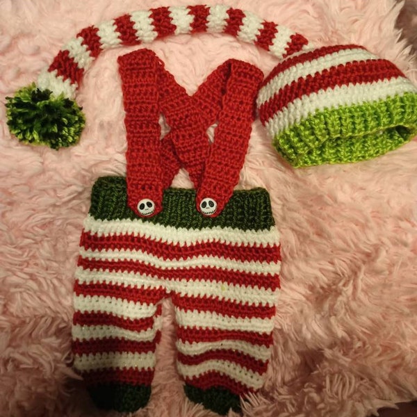 Elf Set Christmas Baby Crochet Pattern in Sizes Newborn to 2 Years PDF ...