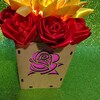 Rose Box Laser Cut Gift Box Envelope Home Décor Decorative Wedding Card ...