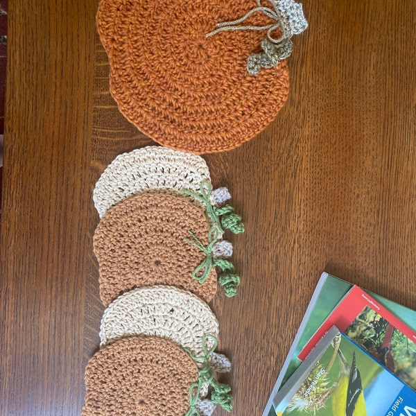 Crochet PATTERN Christmas Wreath Coasters, DIGITAL PDF, Crochet Pattern ...