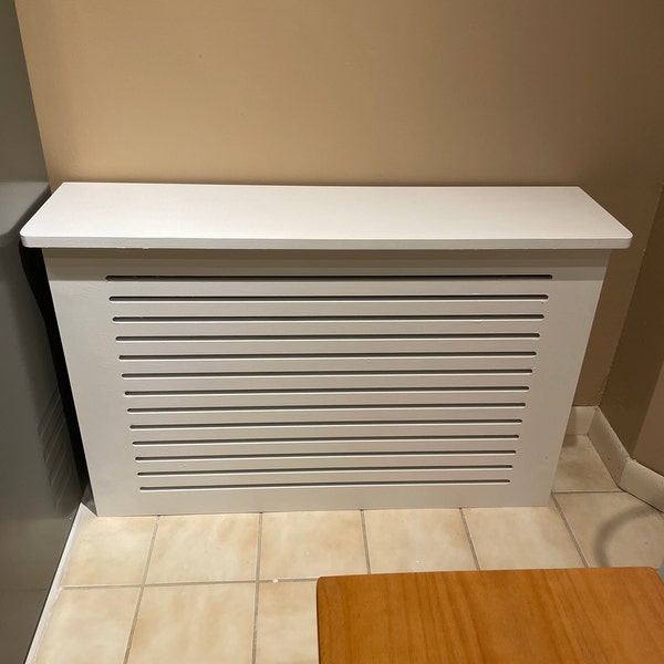 MDF Radiator Cover - MD6 - Unfinished - 9" Depth, You Choose Sizes.add ...