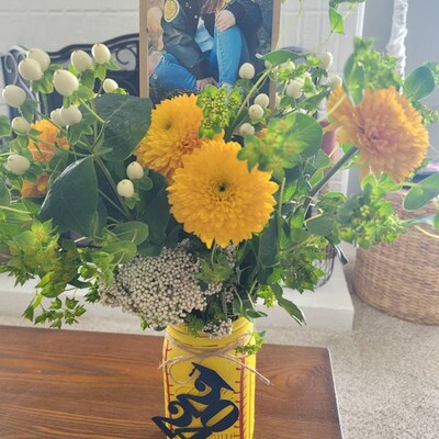 Softball Mason Jars, Softball, Rustic, Sports, Mason Jars, Play Ball - Etsy