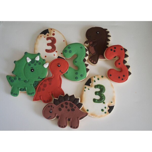 Dinosaur Cookie Cutter Set - Etsy
