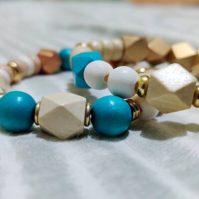 4-5mm Metallic Gold Coconut Shell Heishi Beads Painted 23 Inch Strand ...