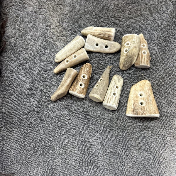 Antler Toggle Button - Etsy