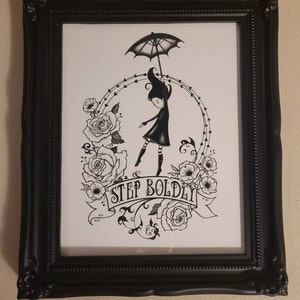 Step Boldly Giclee Print - Etsy