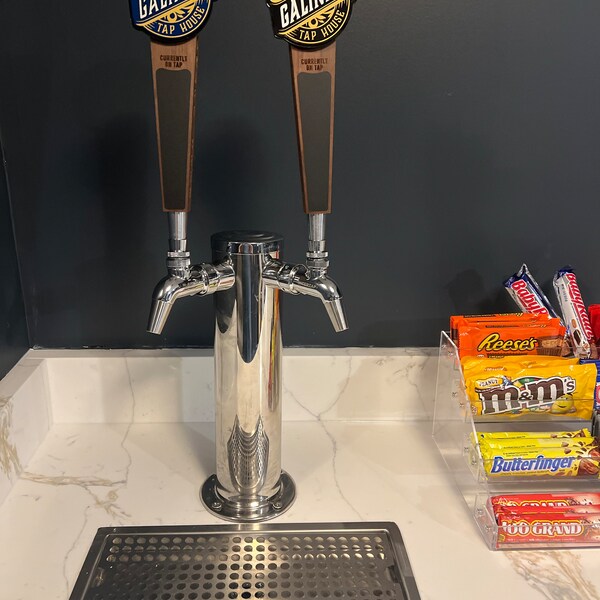 Custom Beer Tap Handle-banner Edition - Personalized Kegerator Tap ...