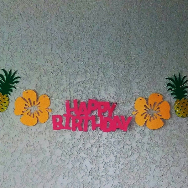 Luau Party Banner, Aloha Banner, Hawaiian Luau, Hawaiian Party ...
