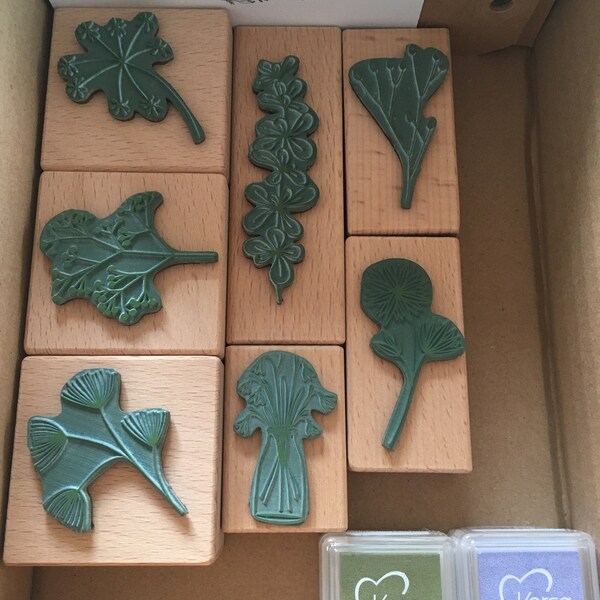 Botany Stamp NIPPLEWORT, Botanical Stamp, Garden Stamp, Label Stamp ...