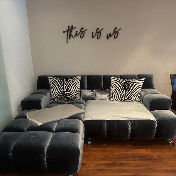 Hallway Decoration Welcome Sign L 3D Wooden Lettering L Wall Decoration ...