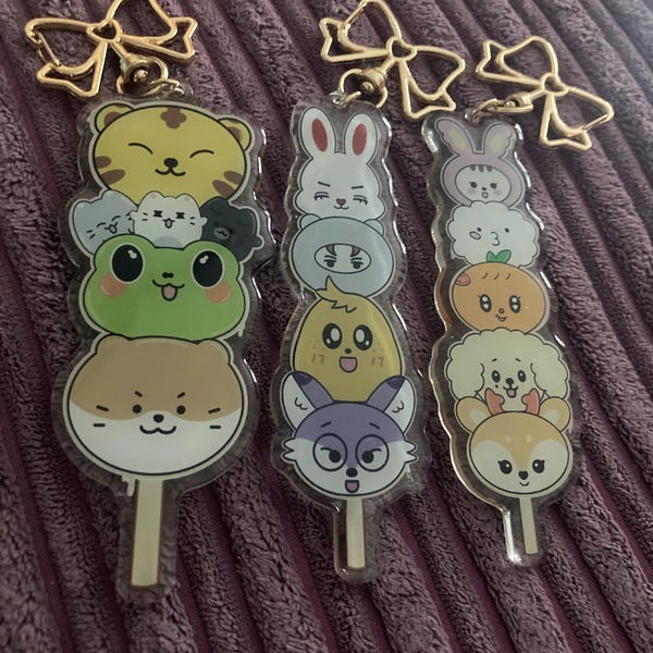 Kpop Tanghulu Keychains - Etsy