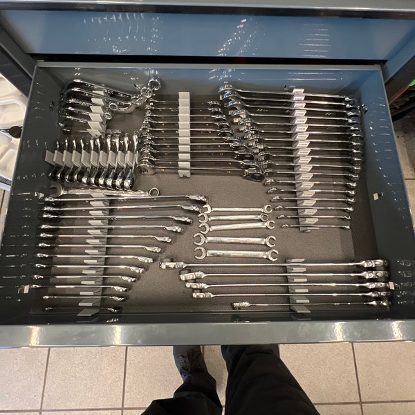 Pack of 5 Modular Tool Box Wrench Organizer (multiple Colors Available ...