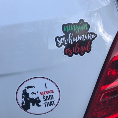 I Never Said That Vinyl Sticker - Etsy