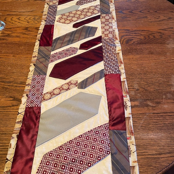 PDF Pattern Square 5 Necktie Quilt Table Topper or Wall Hanging - Etsy