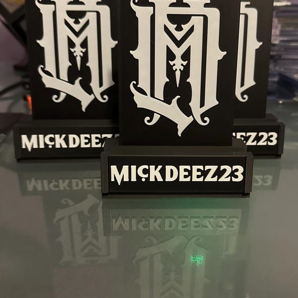Sports/trading Card Custom Stand - Customize With Your Brand or Logo ...