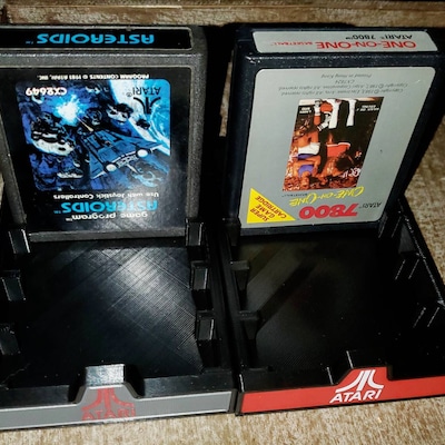 Atari 2600 Cartridge Organizer Storage Tray / Game Holder / Custom 3D ...