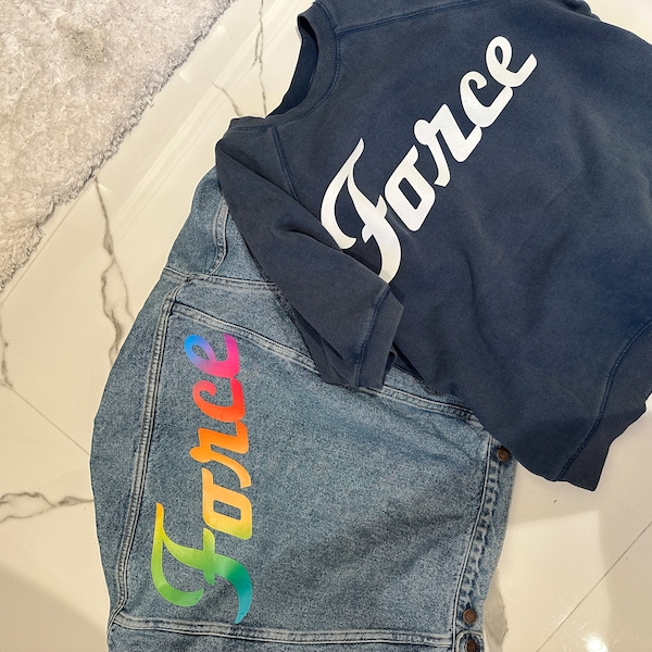 Custom Iron on Vinyl Prints for T-shirts - Personalized Heat Transfer ...