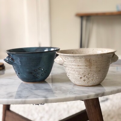 Functional Ceramic Colander - Etsy