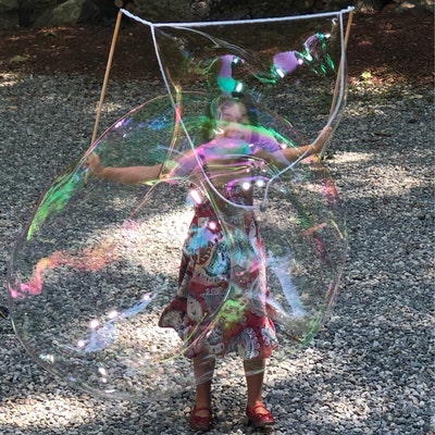 Ginormous Bubble Wand Tri String Wand watch the Video - Etsy