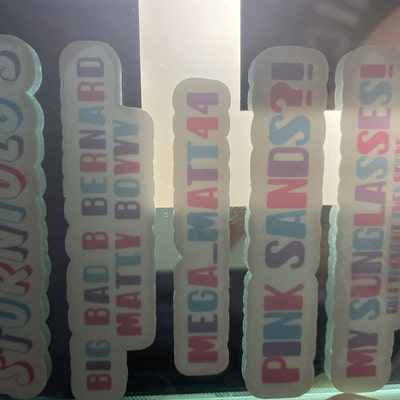 Big Bad B Bernard Matty Boyyy Sturniolo Triplets Die-cut Stickers - Etsy