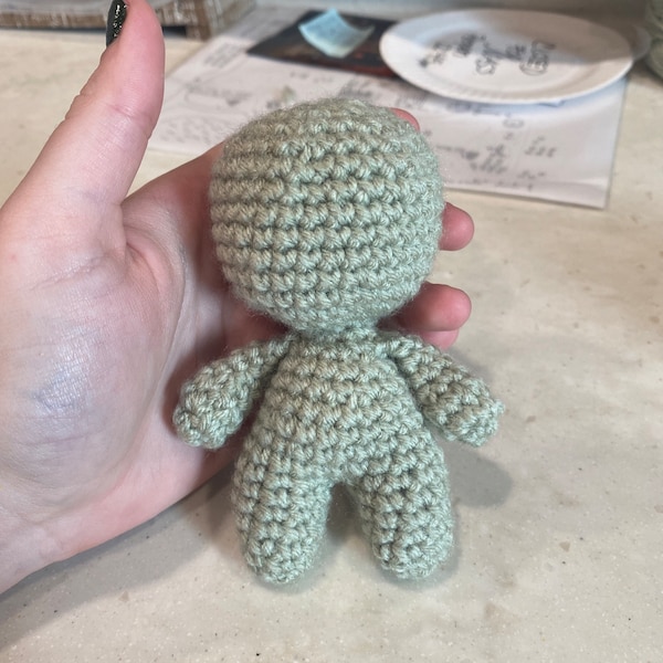 Chibi Basic Body Crochet Pattern | PDF Amigurumi Pattern - Etsy