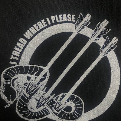 Anti-fascist tread Where I Please Punk Patch Crust Political Anarchist ...